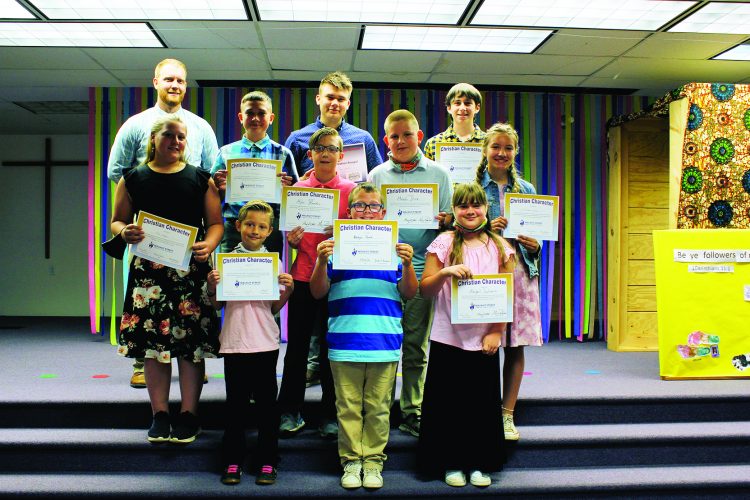 Students receive awards for Christian Character | News, Sports, Jobs ...